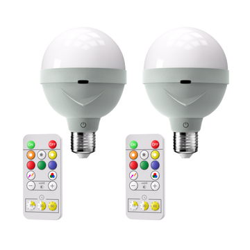 WIRELESS RECHARGEABLE LIGHT BULBS (2 pcs.) – Pridola Design UK